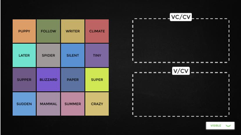 SYLLABLE JUNCTURE - Digital teaching and learning platform - NUITEQ Chorus